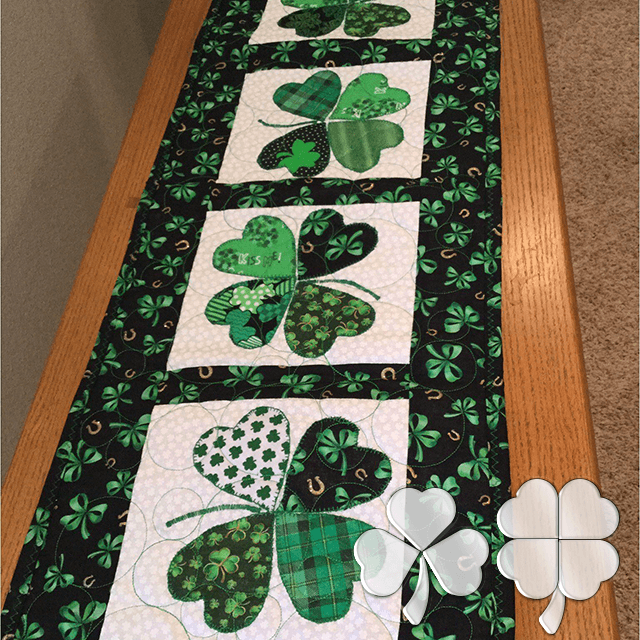Shamrock Quilted Table Topper Patterns