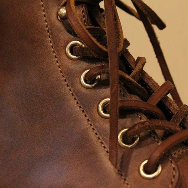 Men's Retro Lace Up Round Toe Martin Boots