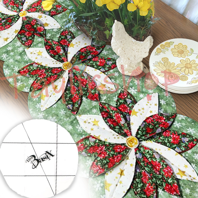 【2022】DIY Fabric Folded Flower Template【Include Instructions】