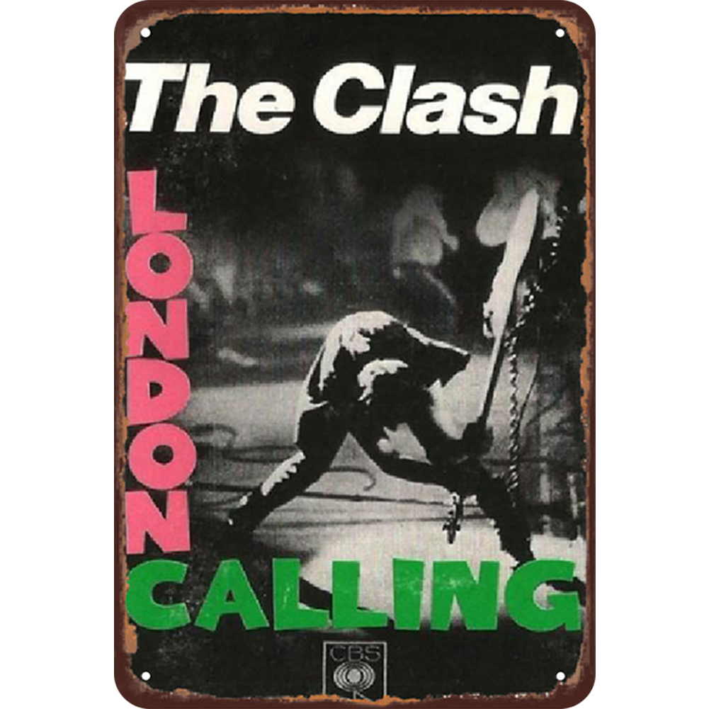 20*30cm - The Clash - Vintage Tin Signs