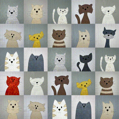 Cuddly Cats Template Set