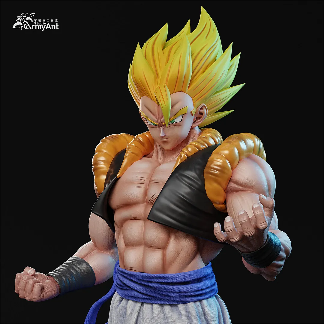 1/6 Scale Super Saiyan Gogeta - Dragon Ball Resin Statue - ArmyAnt ...