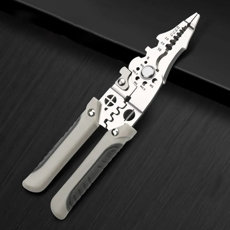 🛠️Multifunctional Wire Stripper Crimper Cable Cutter Pliers