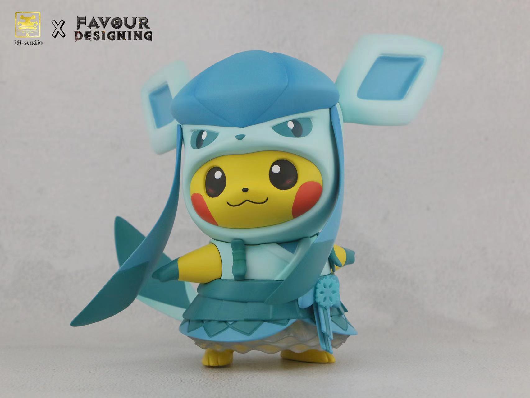 Glaceon Cosplay Pikachu - Pokemon Resin Statue - IH-Studio [In Stock]