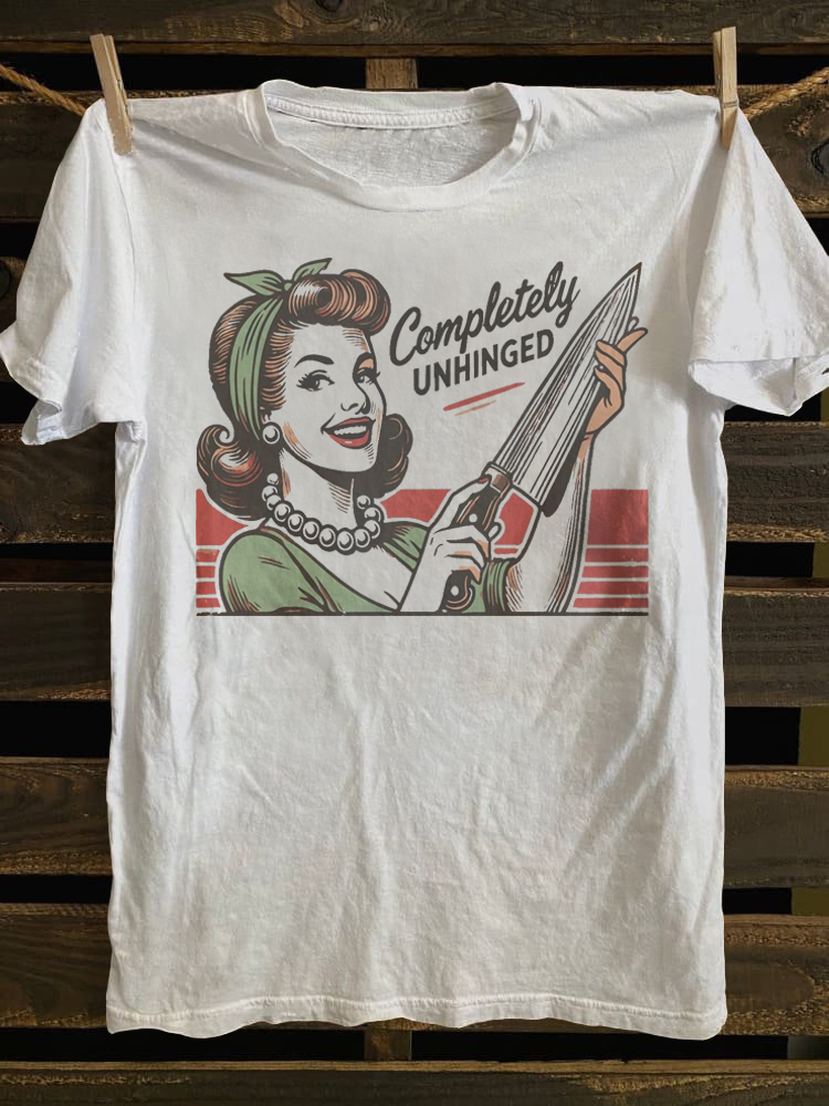 Vintage Completely Unhinged T-shirt