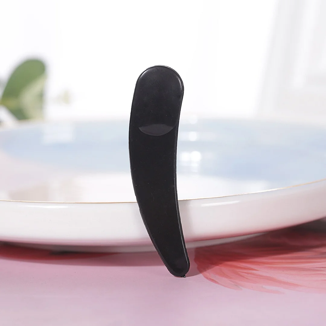 Churchf Mini Cosmetic Spatula Disposable Curved Scoop Makeup Mask Cream ...