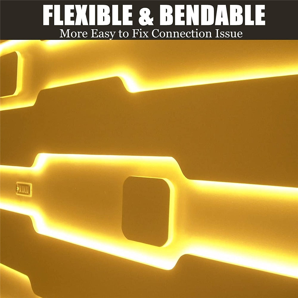 12V Led Strip Waterproof Ribbon Led Neon Light IP67 White /Warm White ...