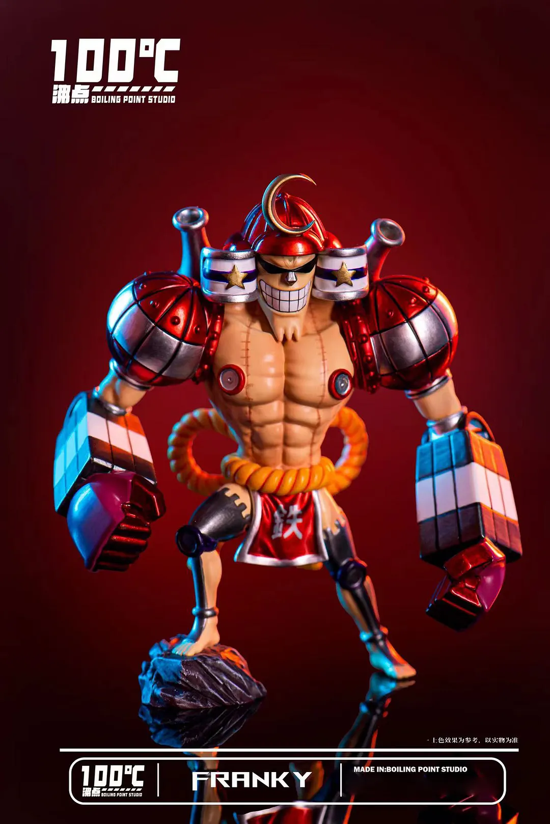 WCF Scale Franky - ONE PIECE Resin Statue - Boiling Point Studio