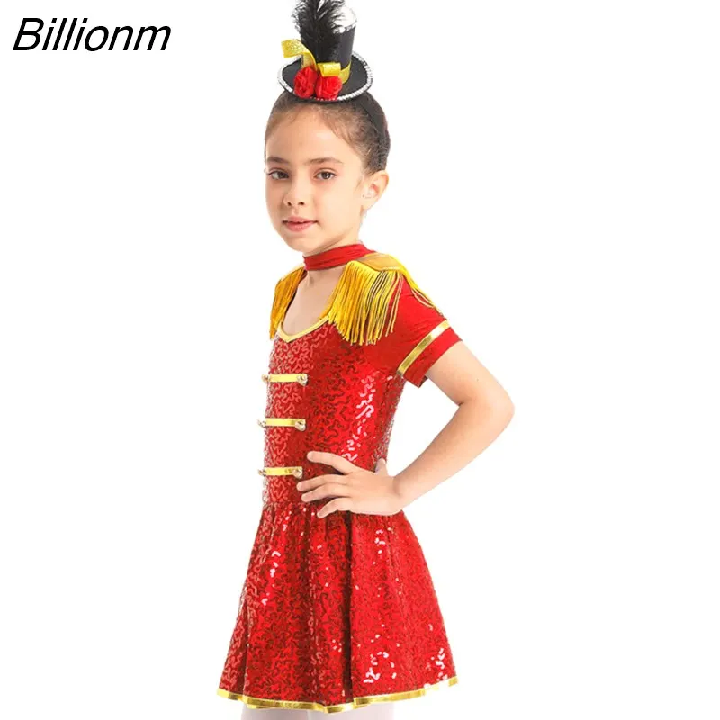 Billionm Girls Circus Cosplay Costume Honor Guard Carnival Halloween ...