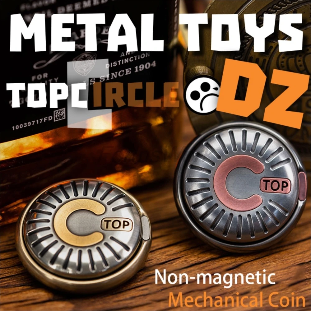 Metal Toys Dz TOP C Inlaid Colour Matching Non-magnetic Mechanical Coin