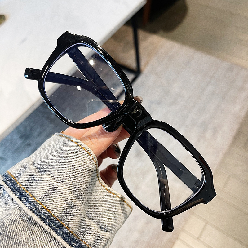 New Style Blue Light Blocking Glasses Frame Vintage Square Shape ...