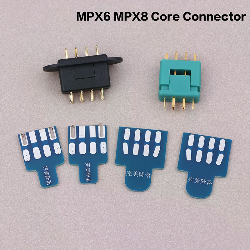 1Set MPX 6 MPX8 Core Connector With Soldering Board For Airplane ...