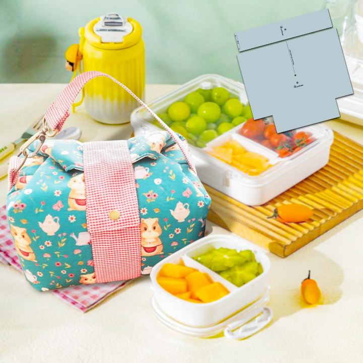 Insulated Snack Bag Template + Instructions