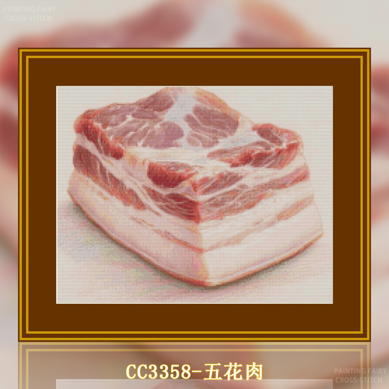 CC3358- Gourmet Series - Streaky Pork_ 20.50_ Painting Fairy Cross ...