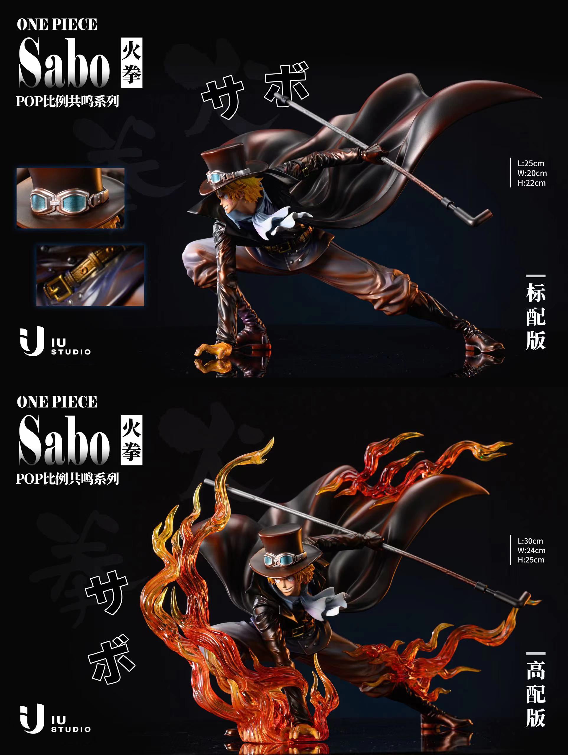 POP Scale Sabo - ONE PIECE Resin Statue - IU Studios