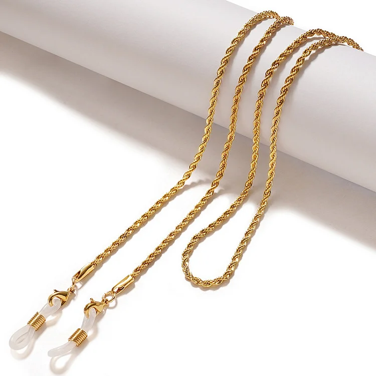 Reading Glasses Chain for Women Metal Sunglasses Cords Eyeglass Lanyard ...