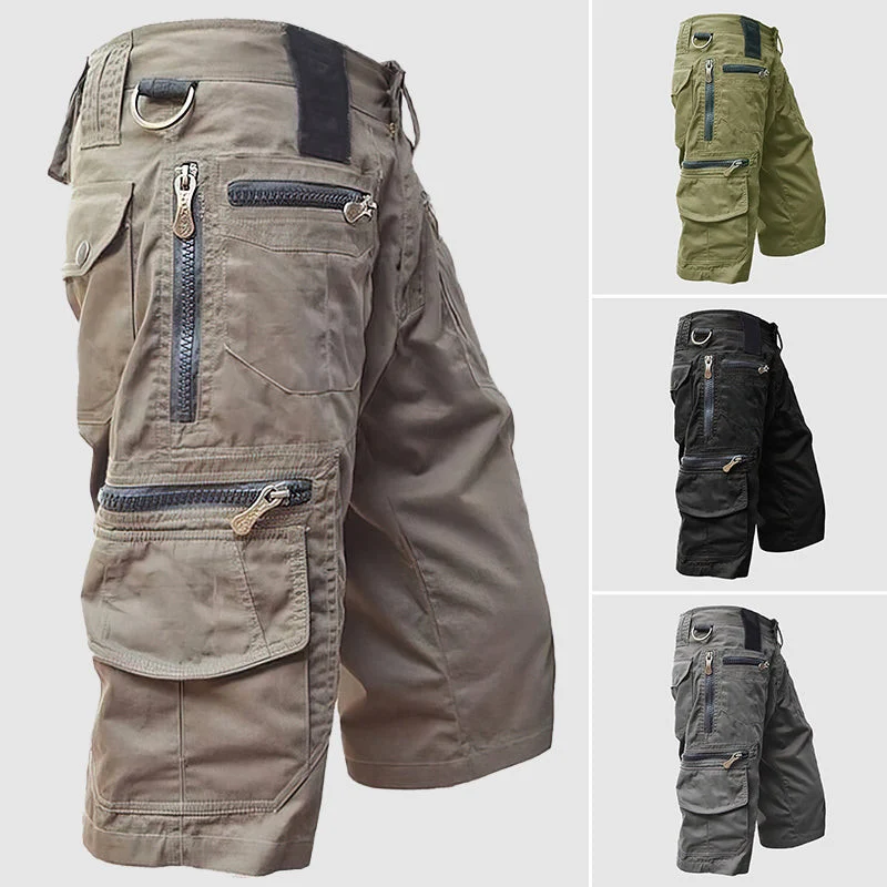Outdoor multifunctional cargo shorts