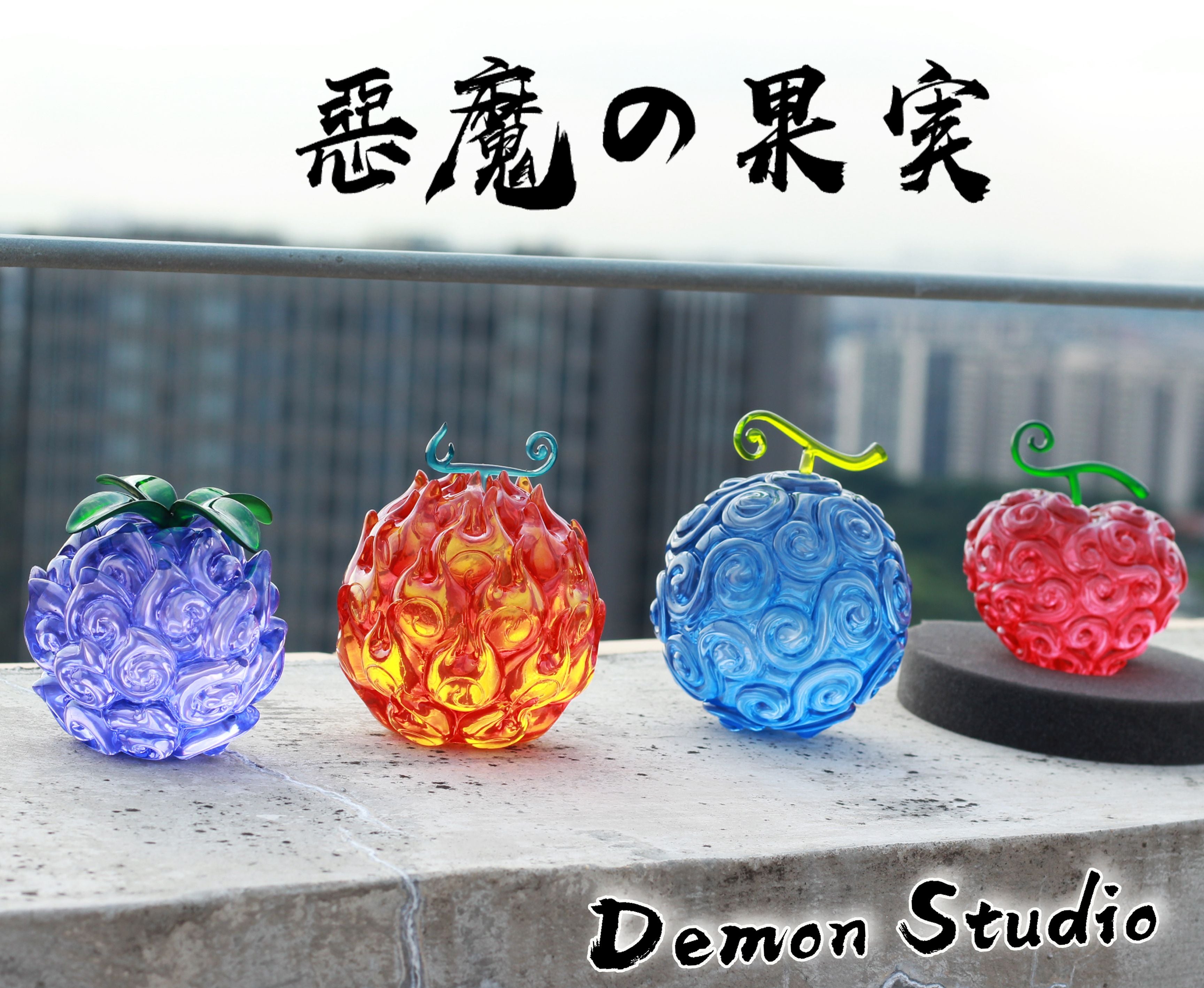 Dark-Dark Fruit, Gum-Gum Fruit, Op-Op Fruit & Flame-Flame Fruit - ONE ...
