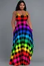 Plus Size Rainbow Clothes for Women | Xpluswear- Xpluswear.com