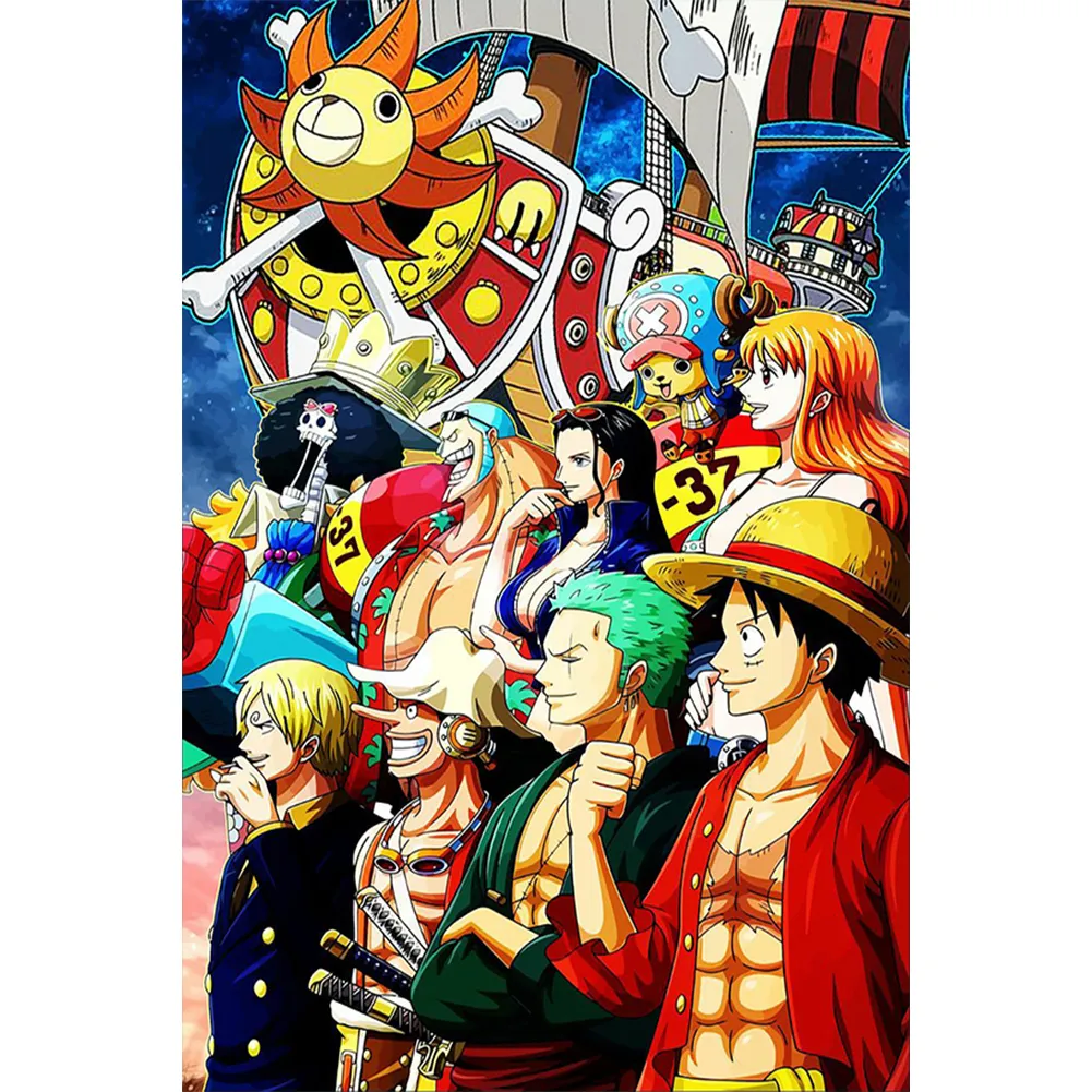 ONE PIECE (canvas) full round or square drill diamond painting
