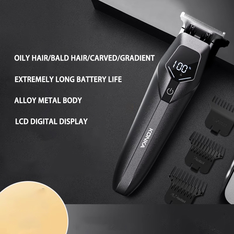 Men's Professional Hair Clipper Shaving Special Tool Oil Head Carved ...