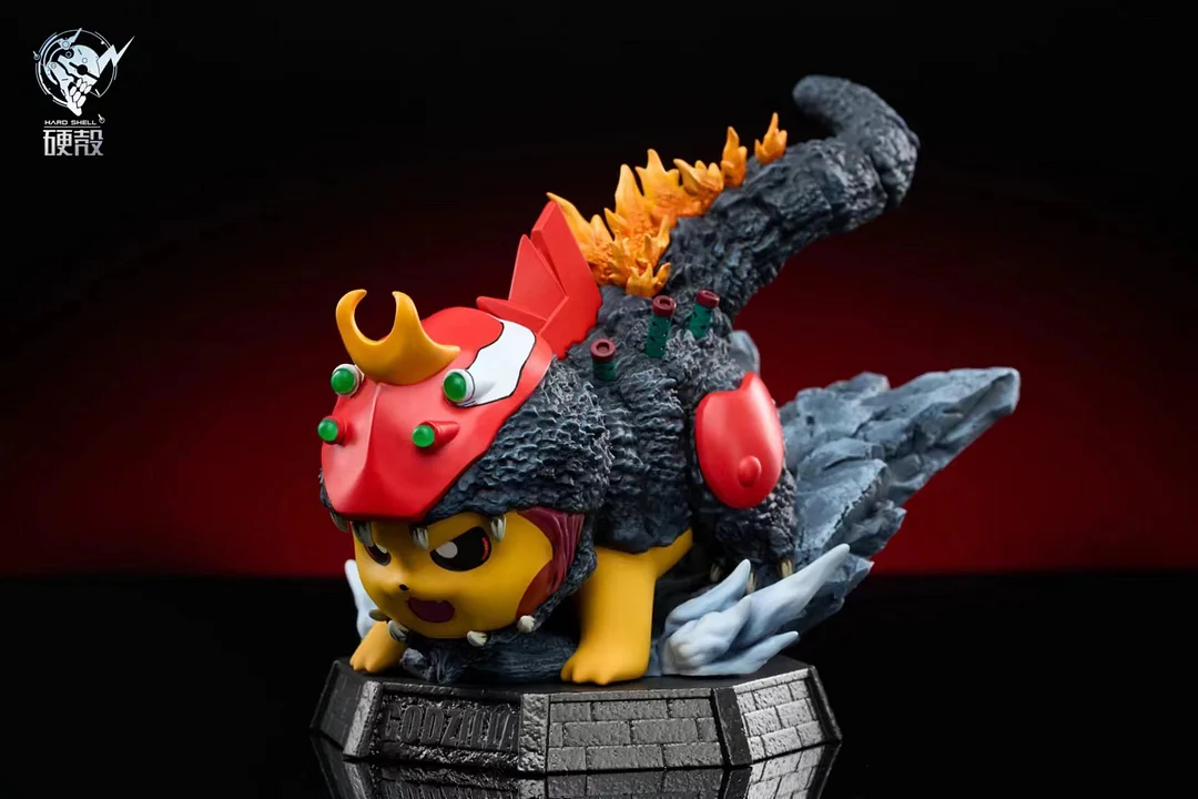 Evangelion Unit Godzilla Awakening Form Cosplay Pikachu - Pokemon ...