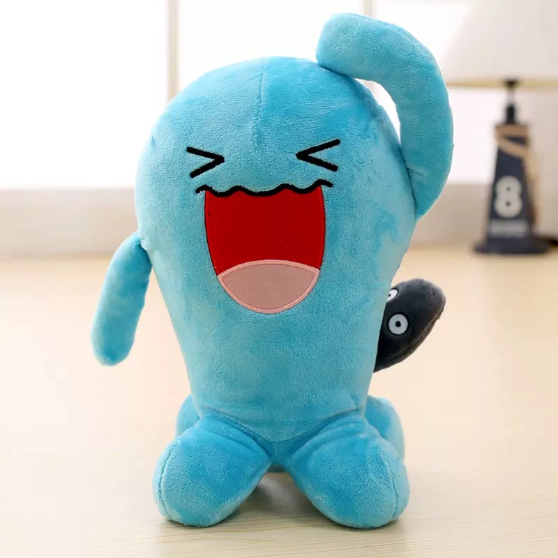 Licensed Wobbuffet Super Soft Short Plush Doll - Free Shipping - Pokemon