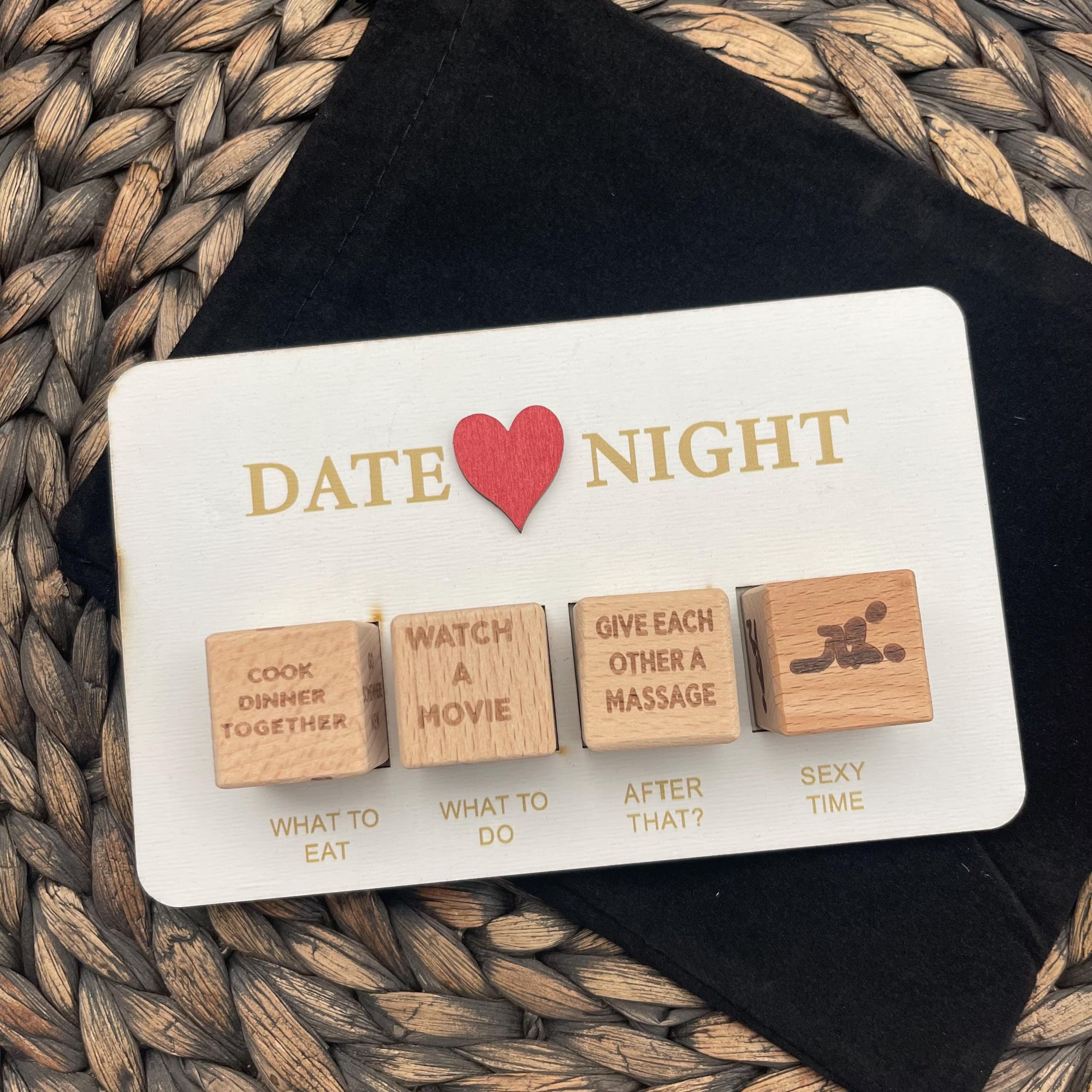 Valentines Day Gift Date Night Dice Game