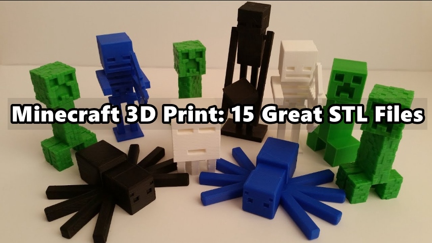 Best 15 Minecraft 3D Print Files: Bring Your Game to Life