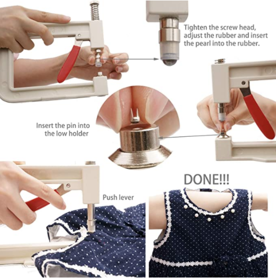 DIY Handmade Pearl Setting Machine