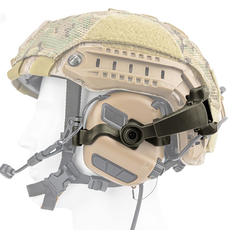 M16 Tactical Headphone Holder MLOK Helmet Style
