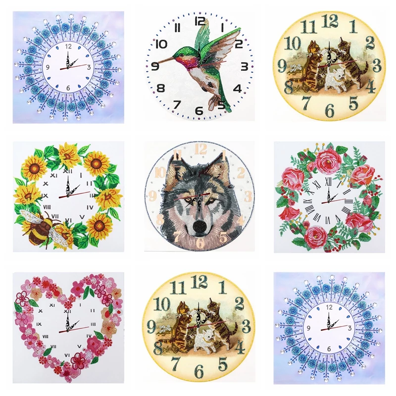 Diamond Painting Clock Low FROM $7.99