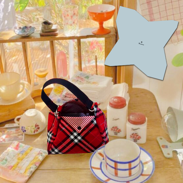 DIY Handbag With Handle Template-With Instructions