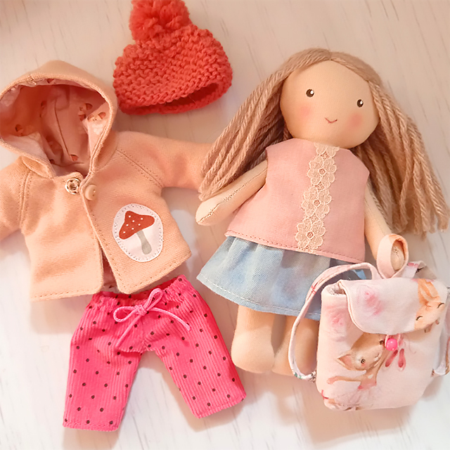 Sewing Jacket For Doll PDF Pattern