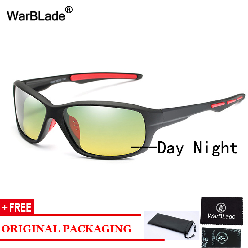 WarBlade New Men Polarized Night Vision Sun glasses Driving Day Night ...