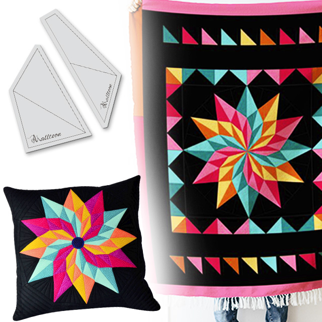 Spring Patchwork Template（2PCS）