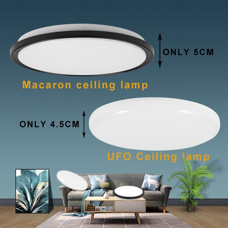 Led Ceiling Lights Modern LED Ceiling Lamp Light 15W 20W 30W 50W Cold ...