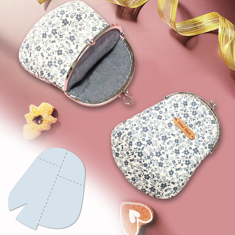 DIY CLASP FRAME PURSE -Includes Tutorial + Template