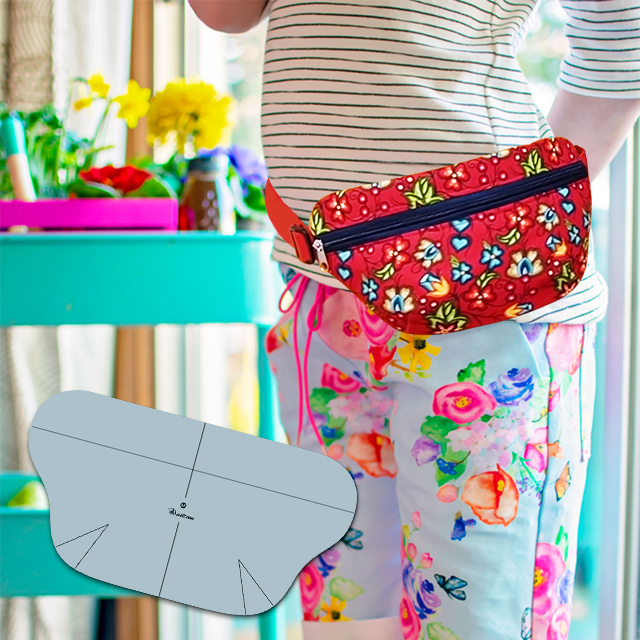 Messenger bag Sewing template – With Tutorial
