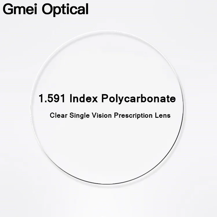 Gmei Optical 1.591 Index PC Polycarbonate Unbreakable Prescription ...