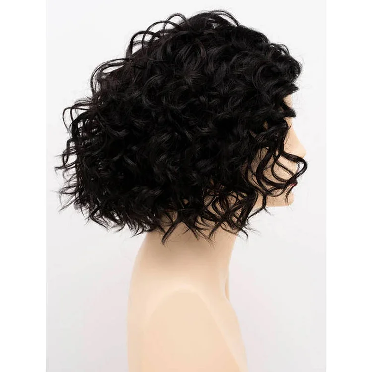 Short curly hair topper 2C