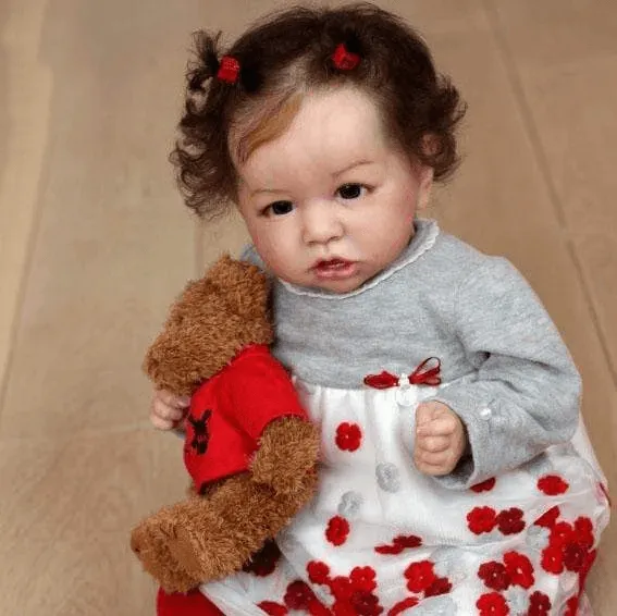Rbgdoll®12'' Cute Lifelike Handmade Silicone Ariel Realistic Reborn ...