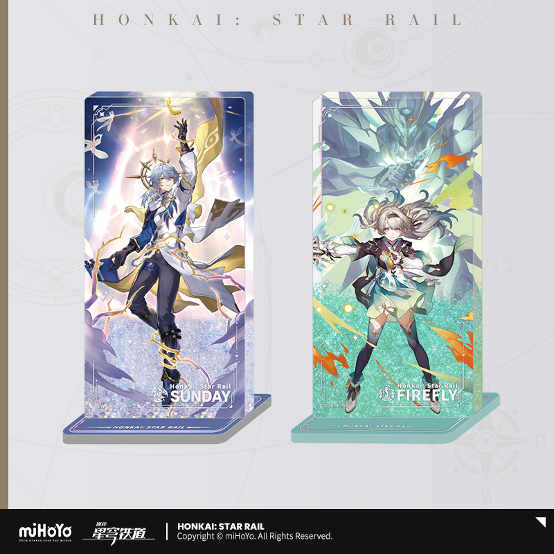 Honkai Star Rail Character Glitter Acrylic Stand [Original Honkai Star ...