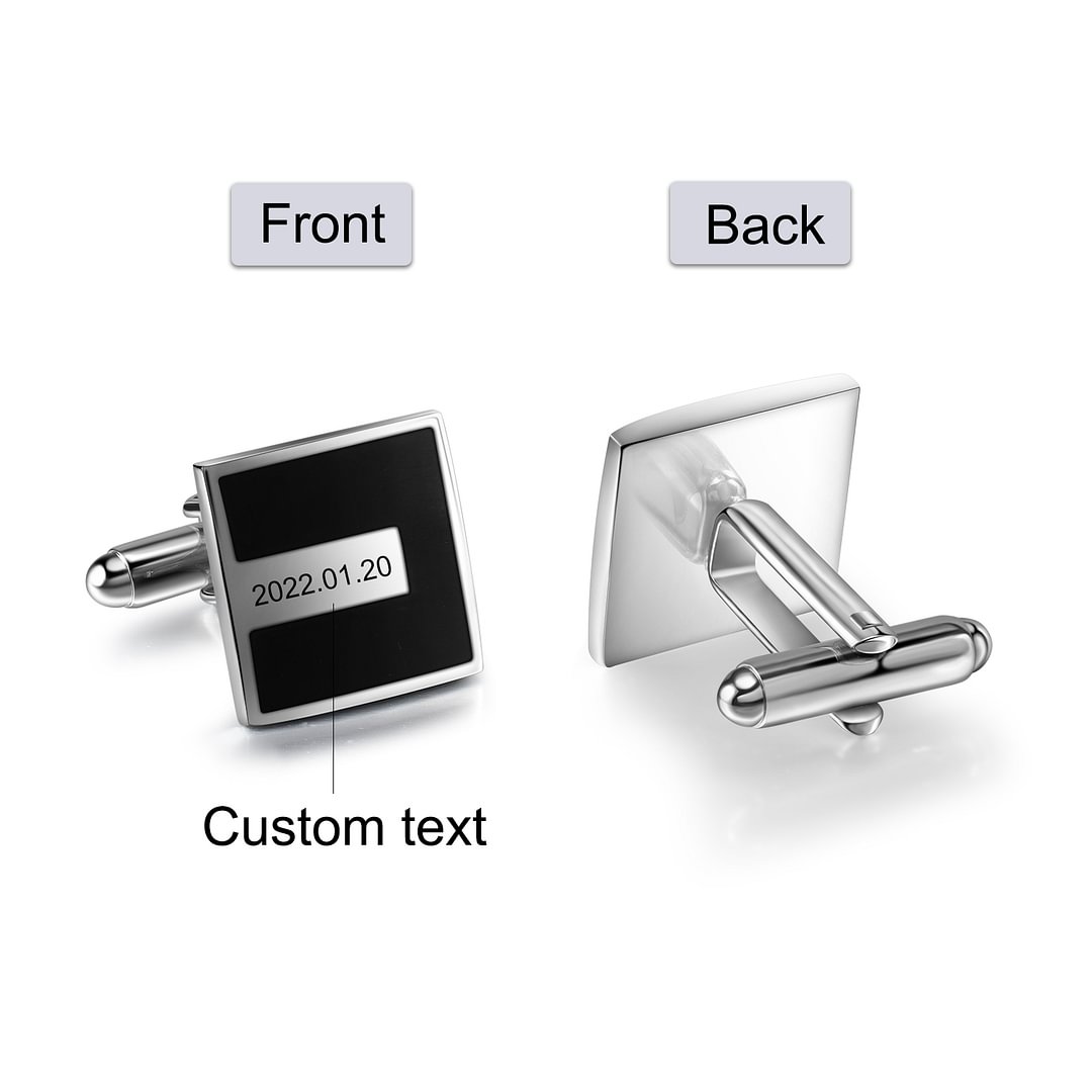 Boutons de Manchette Personnalisé pour homme