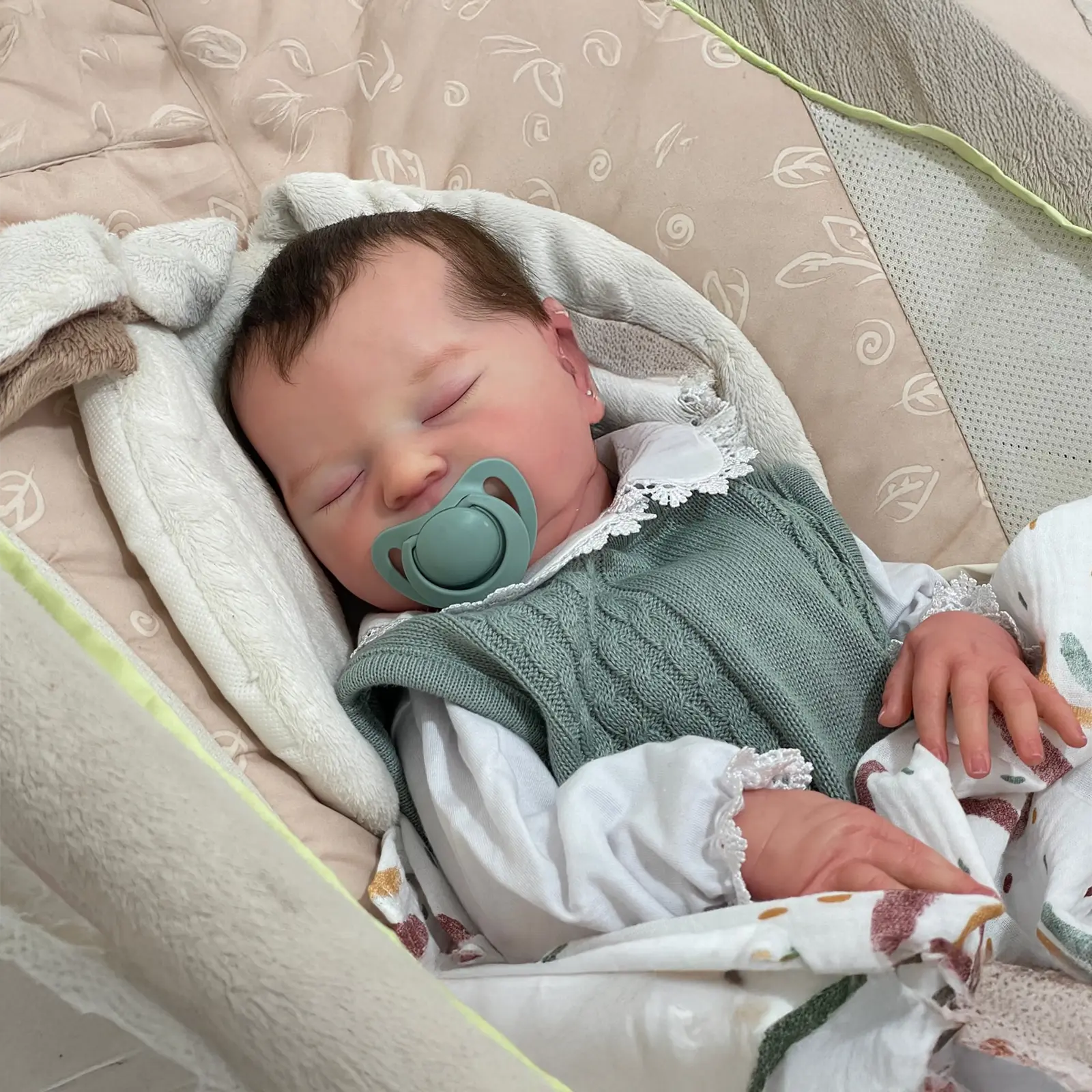 20" New Realistic and Lifelike Truly Silicone Vinyl Reborn Doll Girl Cokuin