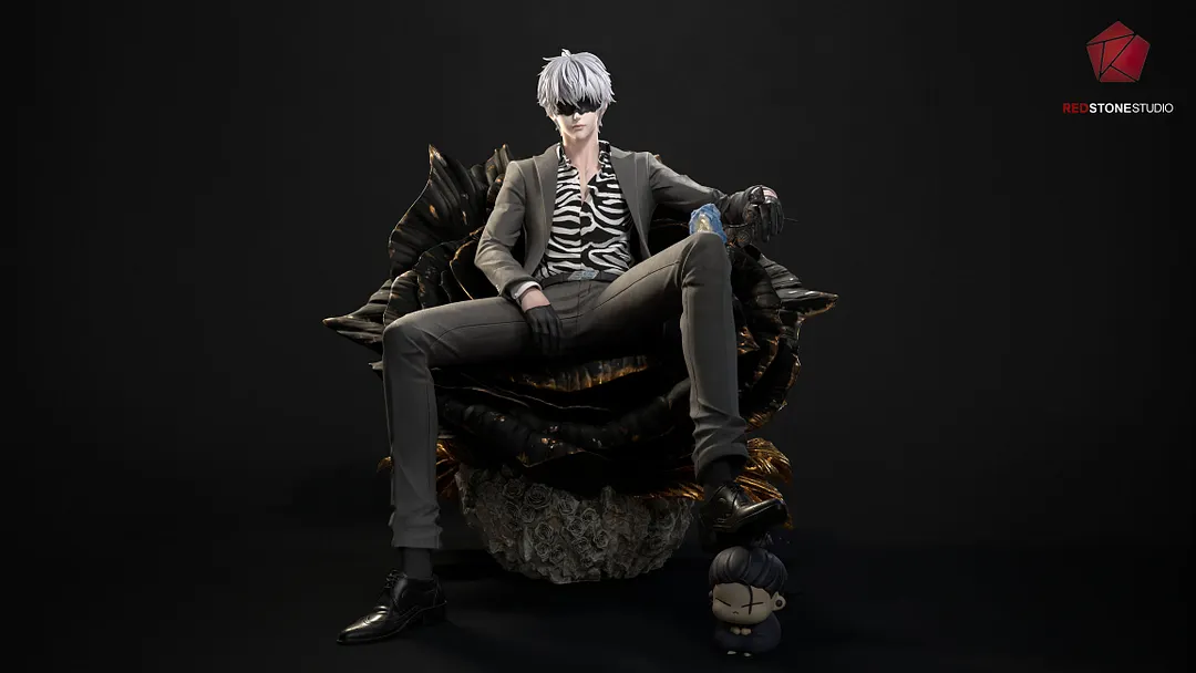 1/4 Scale Satoru Gojo - Jujutsu Kaisen Statue - Red Stone Studio [Pre ...