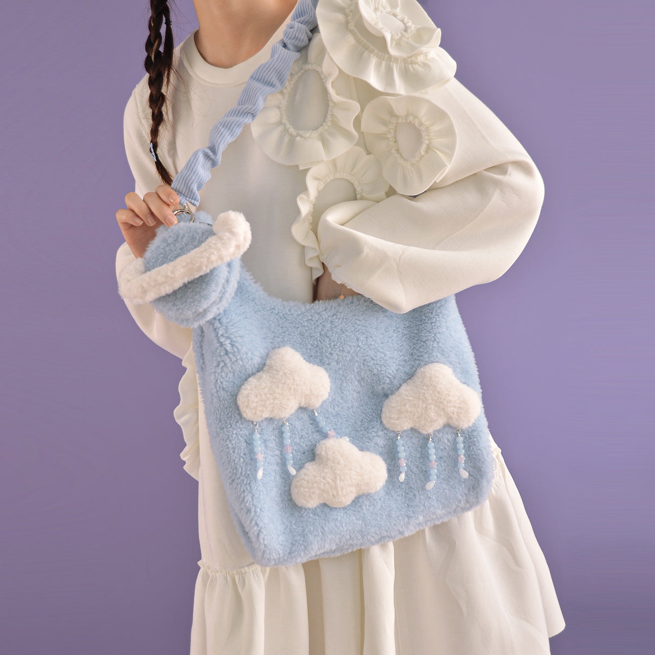 Milk Blue Cloud Bag