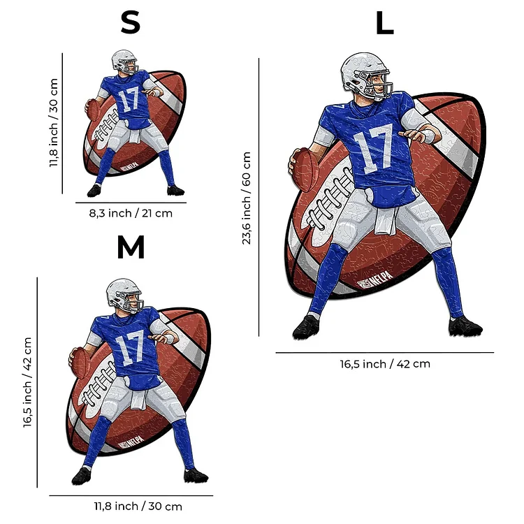 Josh Allen Wooden Puzzle 150/270/500 Piece