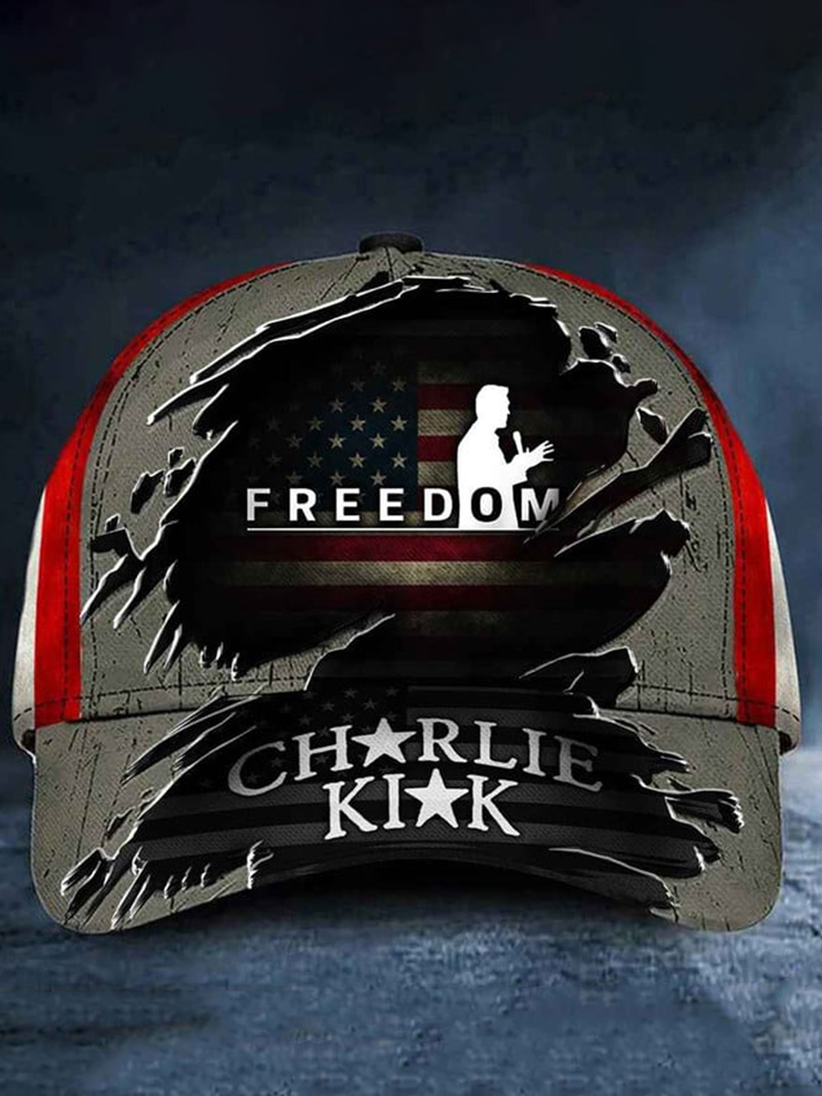 Unisex Resort Charlie Kirk Design Print Hat