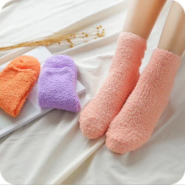 10 Color Warm Winter Socks SP1711041
